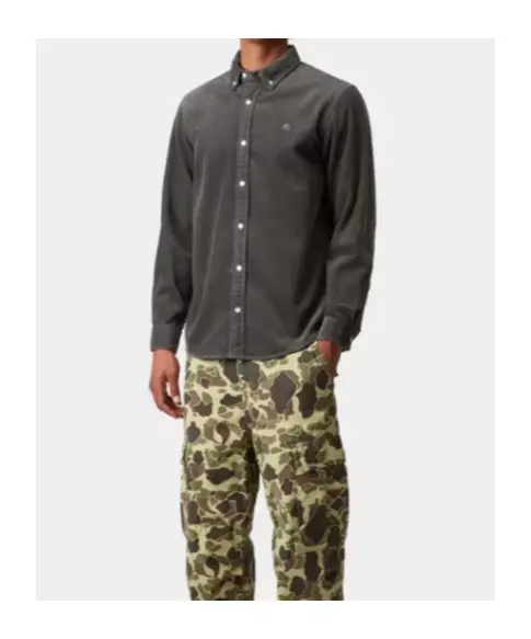 Carhartt Work In Progress Madison Corduroy Button-front Shirt