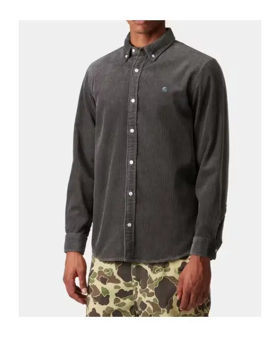 Carhartt Work In Progress Madison Corduroy Button-front Shirt