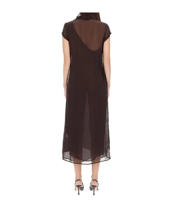Paloma Wool Draped Silk Dress