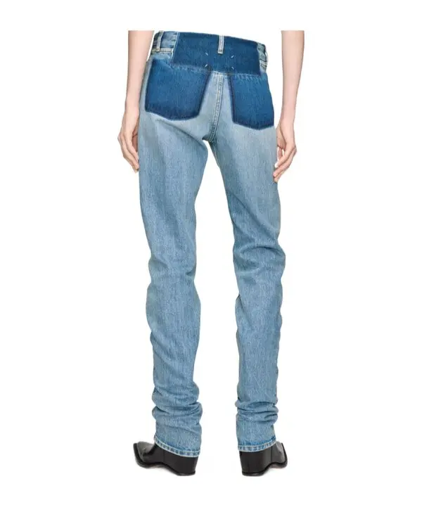 MAISON MARGIELA Two-tone Denim Trousers