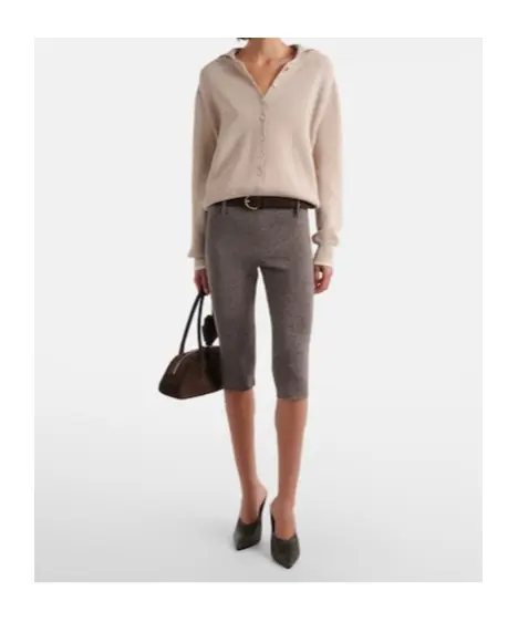Magda Butrym Wool Capri Pants