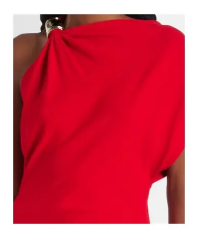 Proenza Schouler Asymmetrical Crepe Maxi Dress