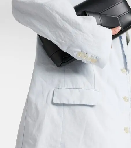Acne Studios Cotton And Linen Blazer
