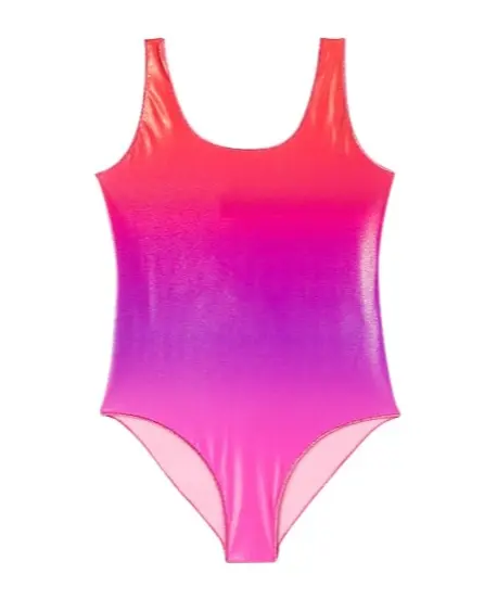 Oseree Ombré Swimsuit - Pink
