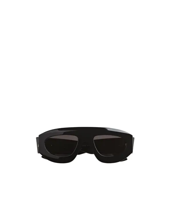 Bottega Veneta Ultrathin Shield Sunglasses - Black