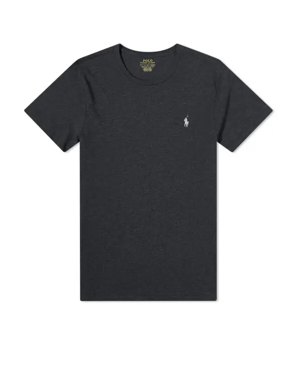 Polo Ralph Lauren Pony Embroidered Crewneck T-shirt - Black