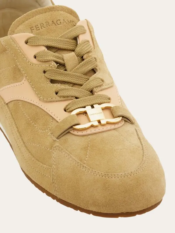 FERRAGAMO Gancini Ornament Sneaker