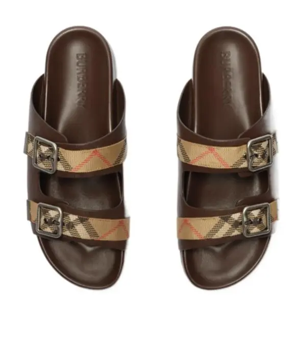 Burberry Leather Urchin Sandals