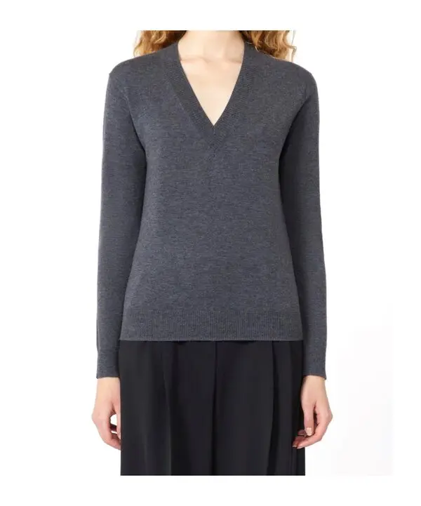 Max Mara Long Sleeve Sweater - Black