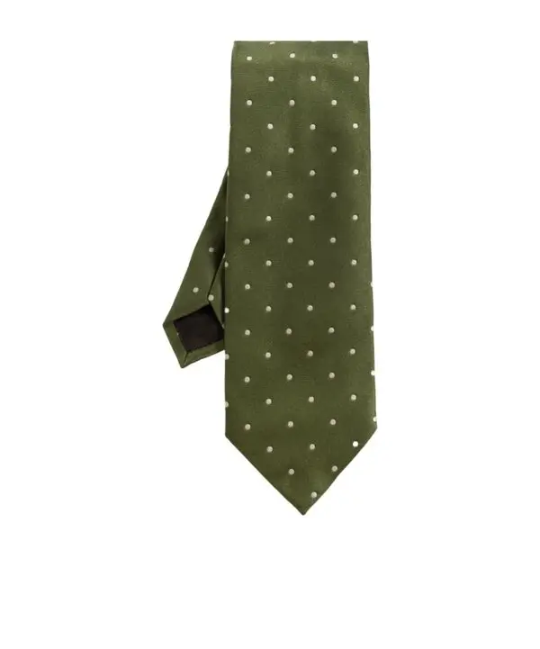 TOM FORD Pointed Tie - Green