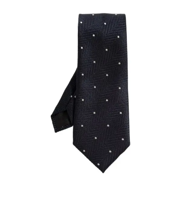 TOM FORD Pointed Tie - Black