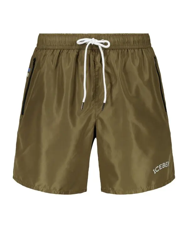 Iceberg Elastic Waist Swim Trunks