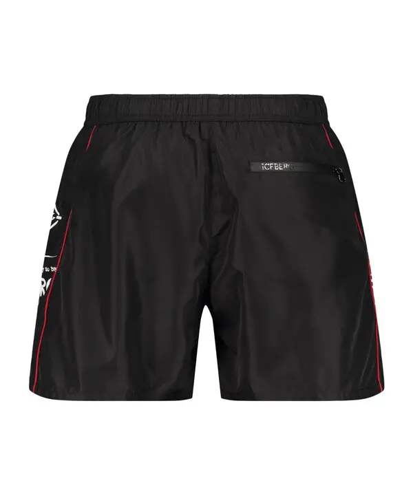Iceberg Printed Swim Trunks