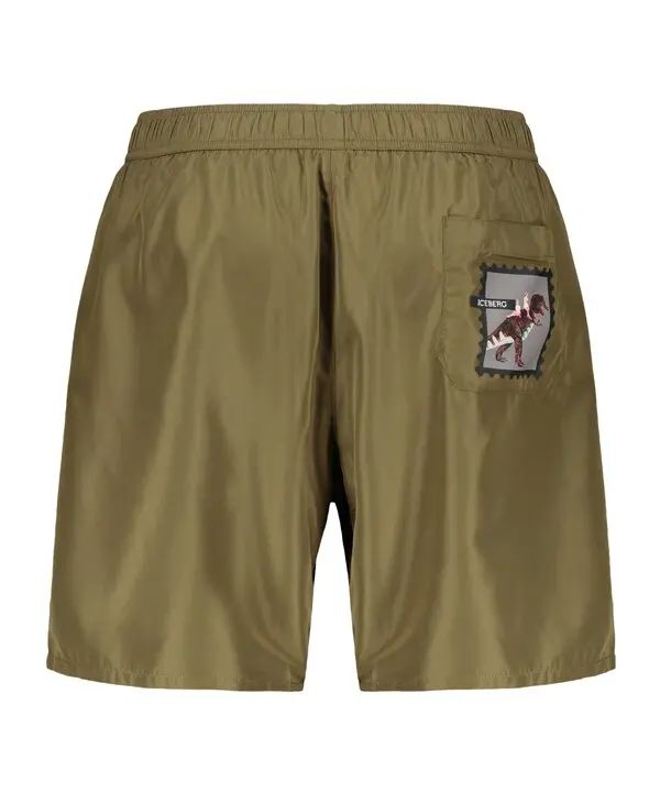 Iceberg Elastic Waist Swim Trunks