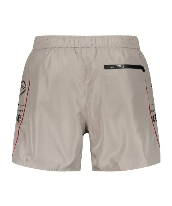 Iceberg Elastic Waist Swim Trunks