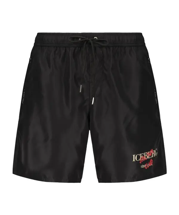 Iceberg Elastic Waist Swim Trunks
