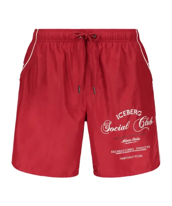 Iceberg Elastic Waist Swim Trunks