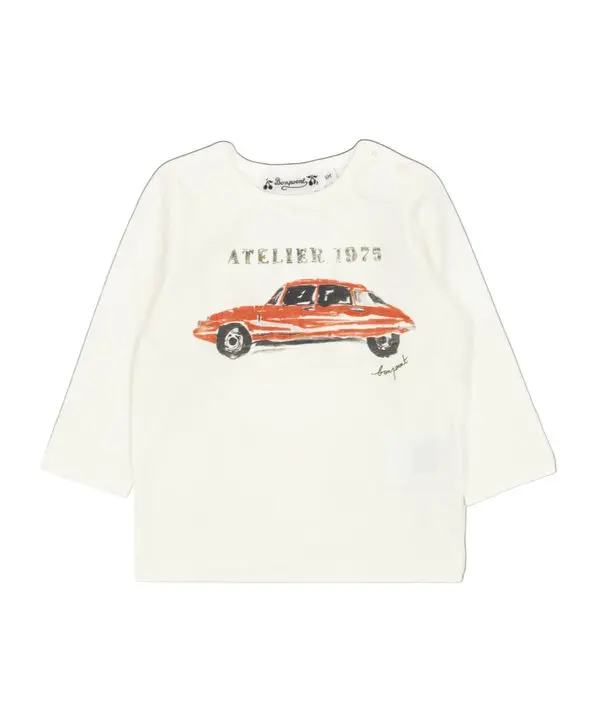 Bonpoint Graphic Printed Crewneck T-shirt