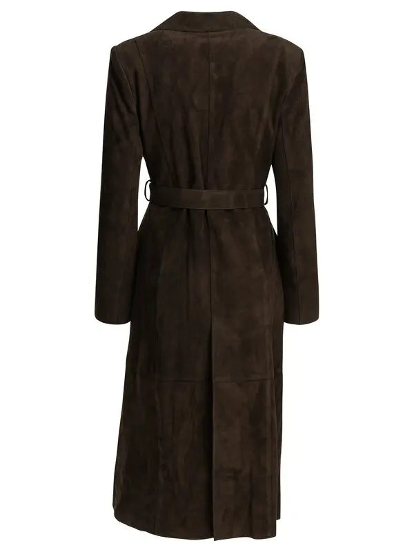 Nour Hammour Pointed Collar Coat