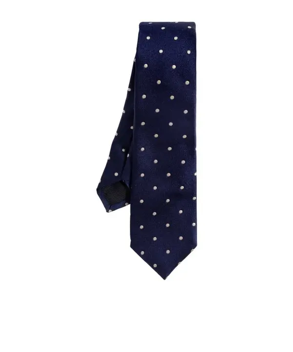 TOM FORD Pointed Tie - Black