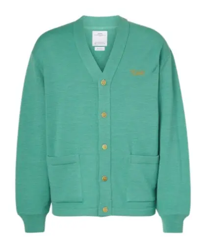 Visvim Selmer Wool Cardigan - Blue