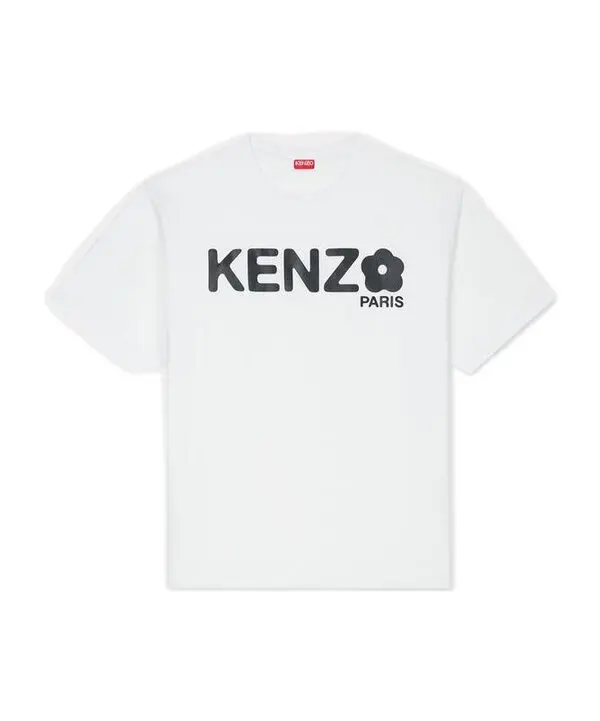 Kenzo Logo Printed Crewneck T-shirt