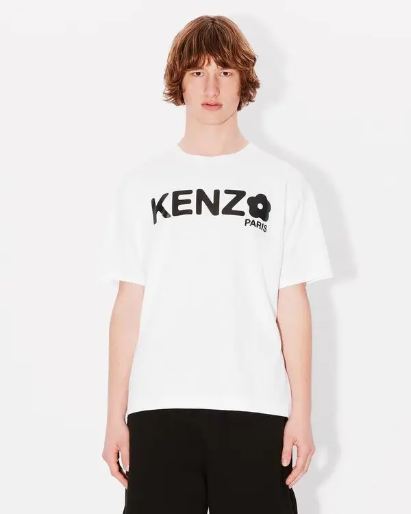Kenzo Logo Printed Crewneck T-shirt