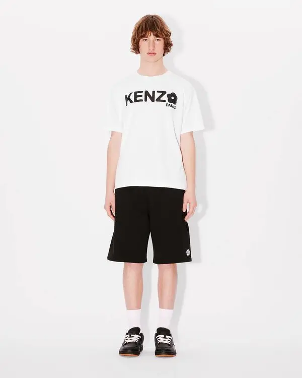 Kenzo Logo Printed Crewneck T-shirt