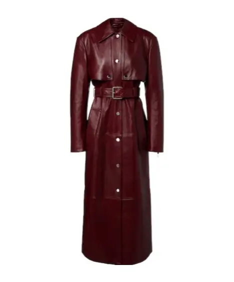 Sportmax Smooth Button Trench Coat