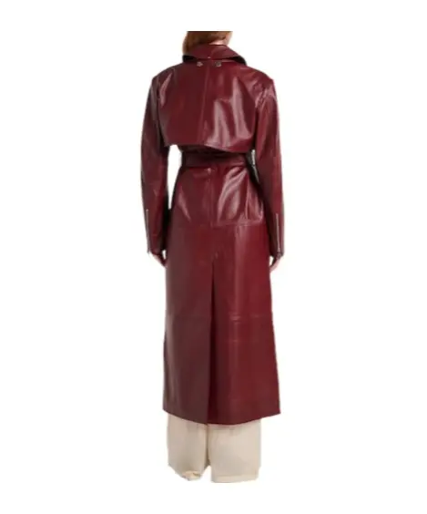 Sportmax Smooth Button Trench Coat