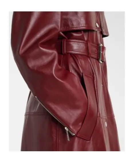 Sportmax Smooth Button Trench Coat