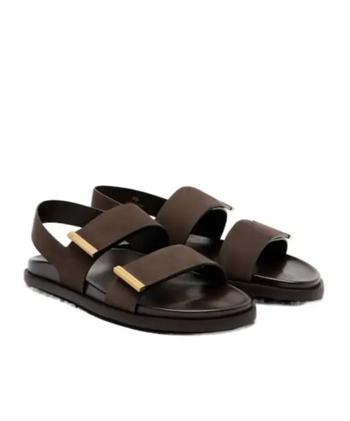 TOD'S Two-strap Sandals - Black
