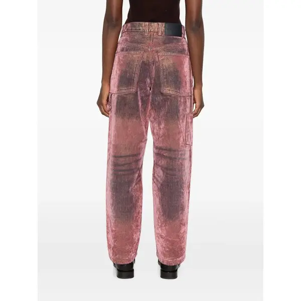 HAIKURE Washed-effect Hammer-loop Jeans