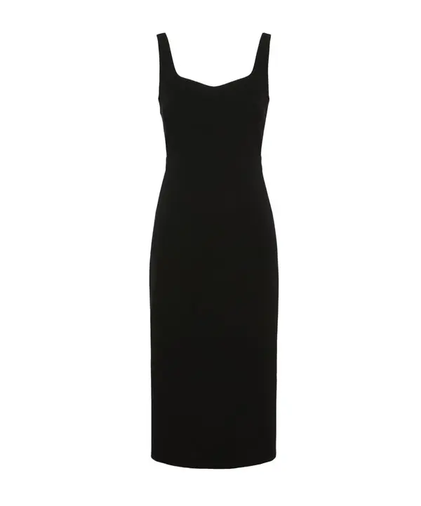 Max Mara Technical Cady Princess Dress - Black