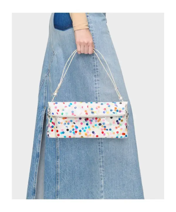 MAISON MARGIELA 5ac Confetti-print Pouch