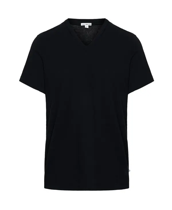 JAMES PERSE V-neck T-shirt - Black