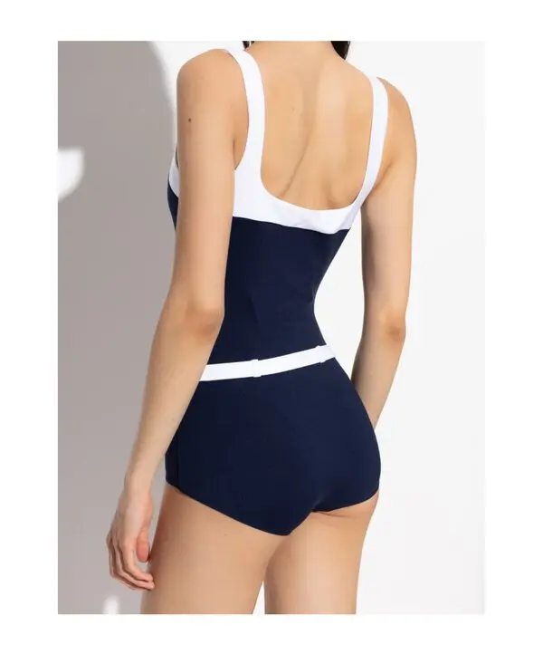 Gucci Gg Plaque One-piece Swimsuit