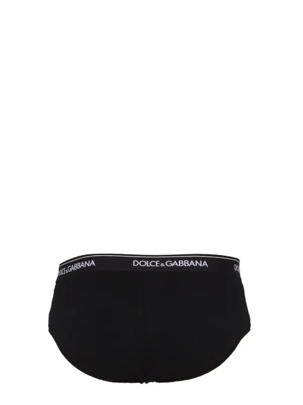 Dolce & Gabbana Dolce Gabbana Logo Waistband 2-pack Briefs