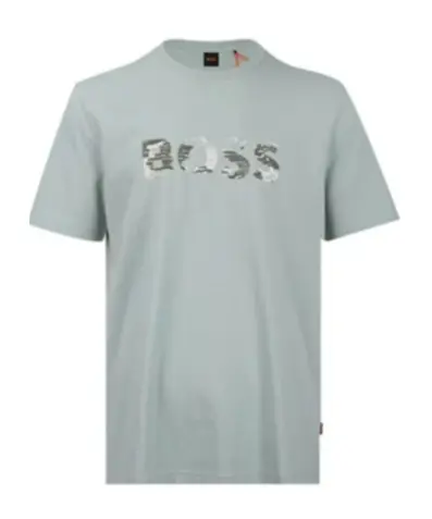 Hugo Boss Logo-detail T-shirt - Gray