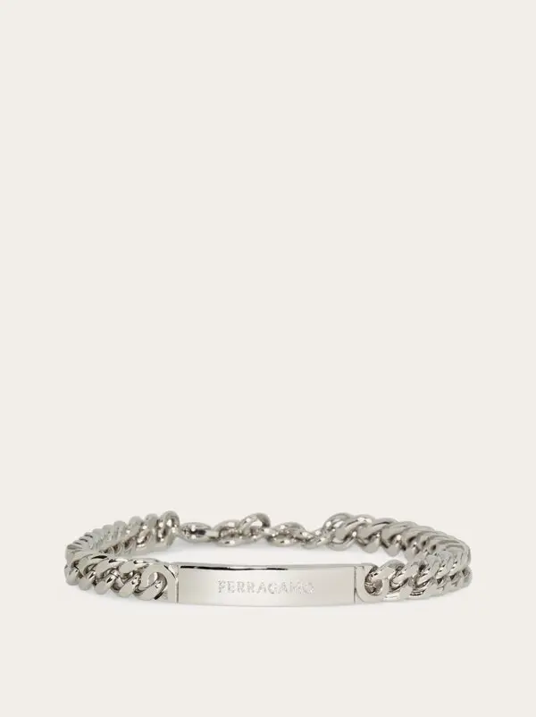 FERRAGAMO Bracelet With Chain - Silver