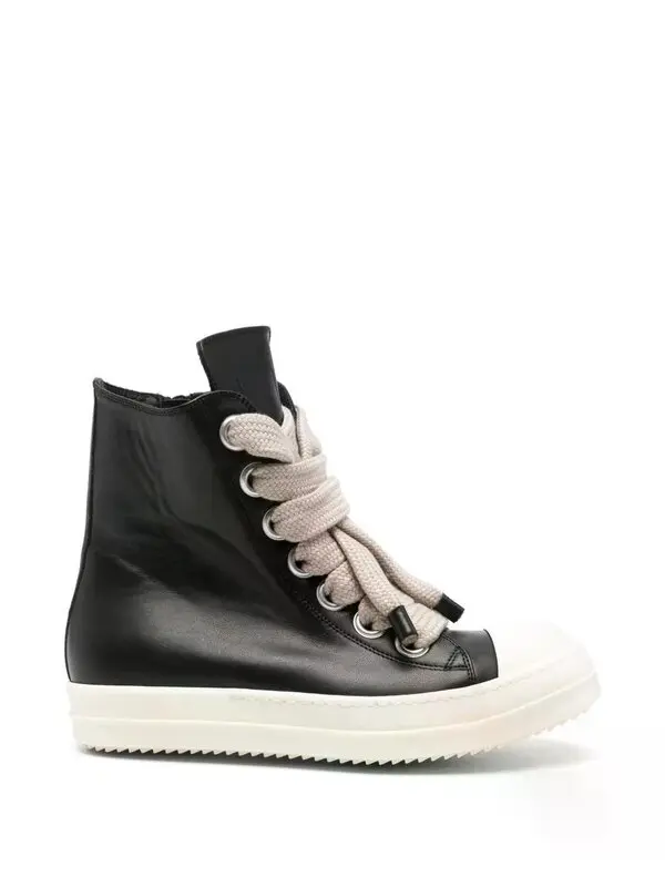 Rick Owens Jumbo-lace High-top Sneakers