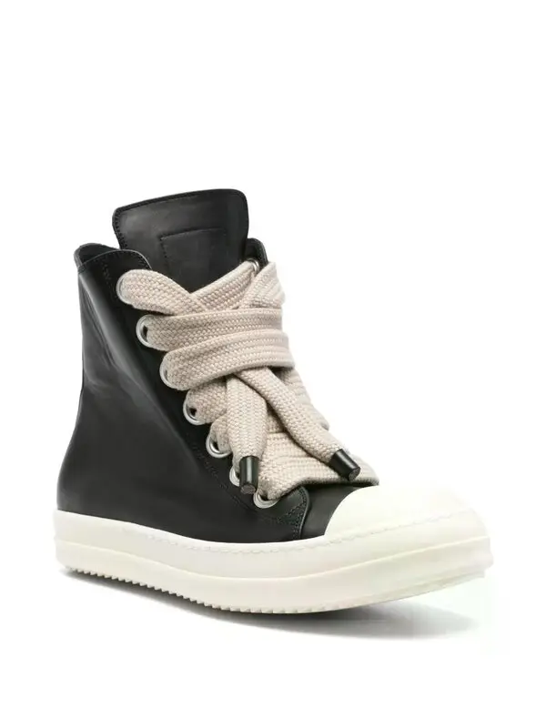 Rick Owens Jumbo-lace High-top Sneakers
