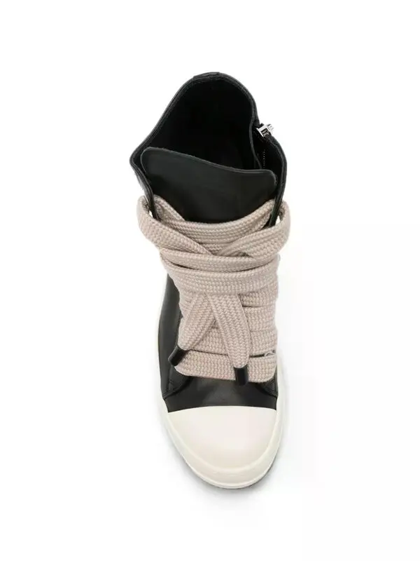 Rick Owens Jumbo-lace High-top Sneakers