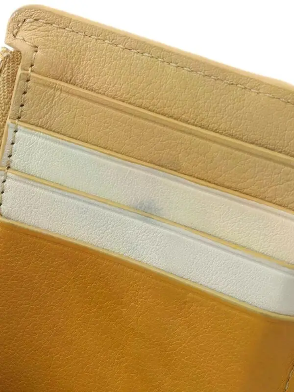 Loewe 2000s Puzzle Card Holder Coin Case - Yellow