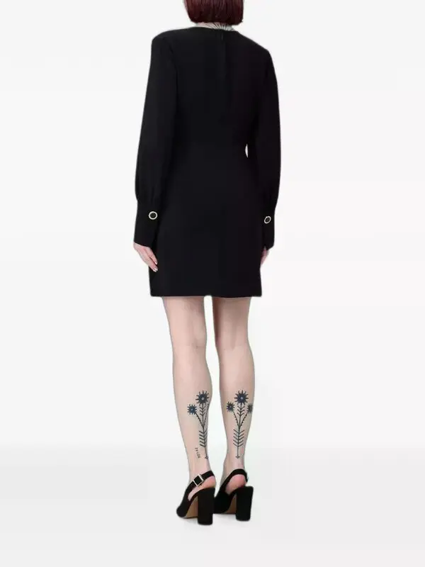 Armani Exchange Wrap-style Mini Dress