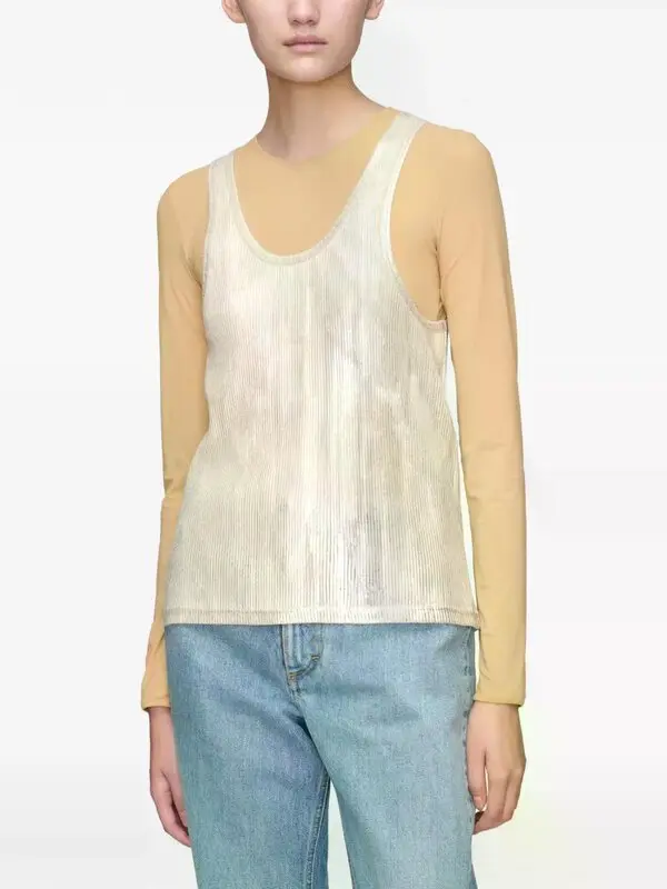 MAISON MARGIELA Ribbed Tank Top