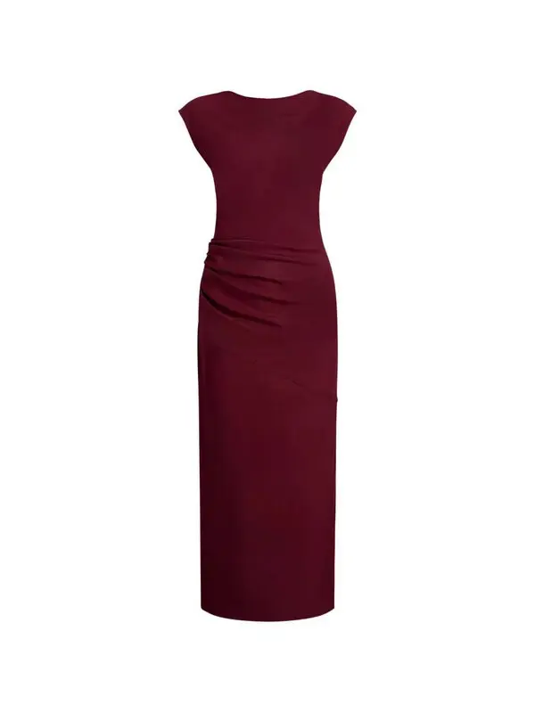 Proenza Schouler Katia Wool Gabardine Dress - Red