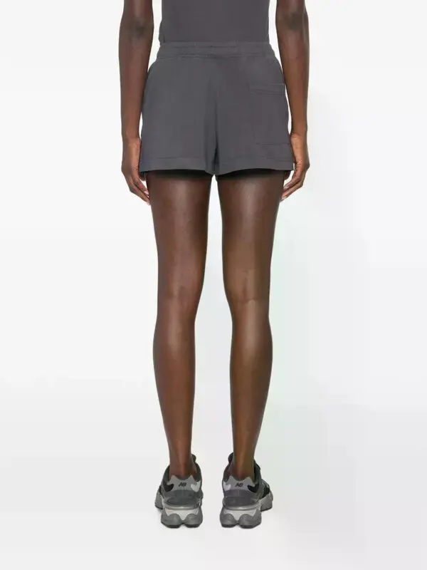 SPORTY & RICH Logo Print Elasticated Shorts