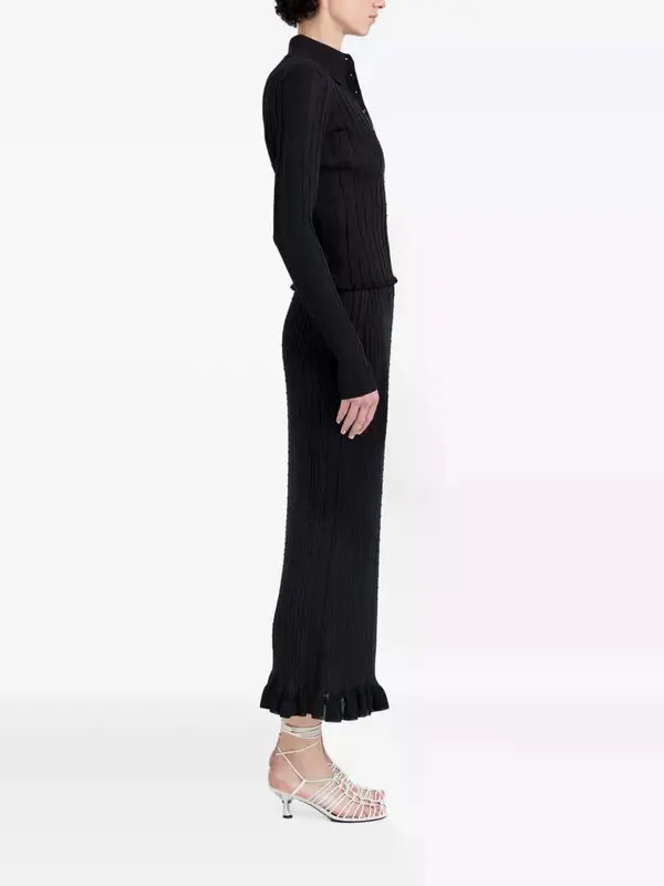 Proenza Schouler Fine Bobble Knit Monet Top