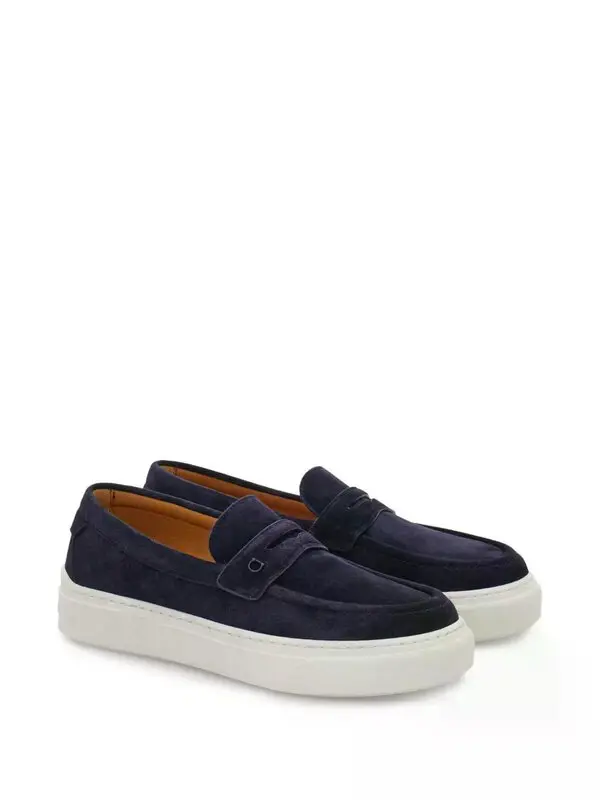 FERRAGAMO Hybrid Loafer Sneakers In Suede